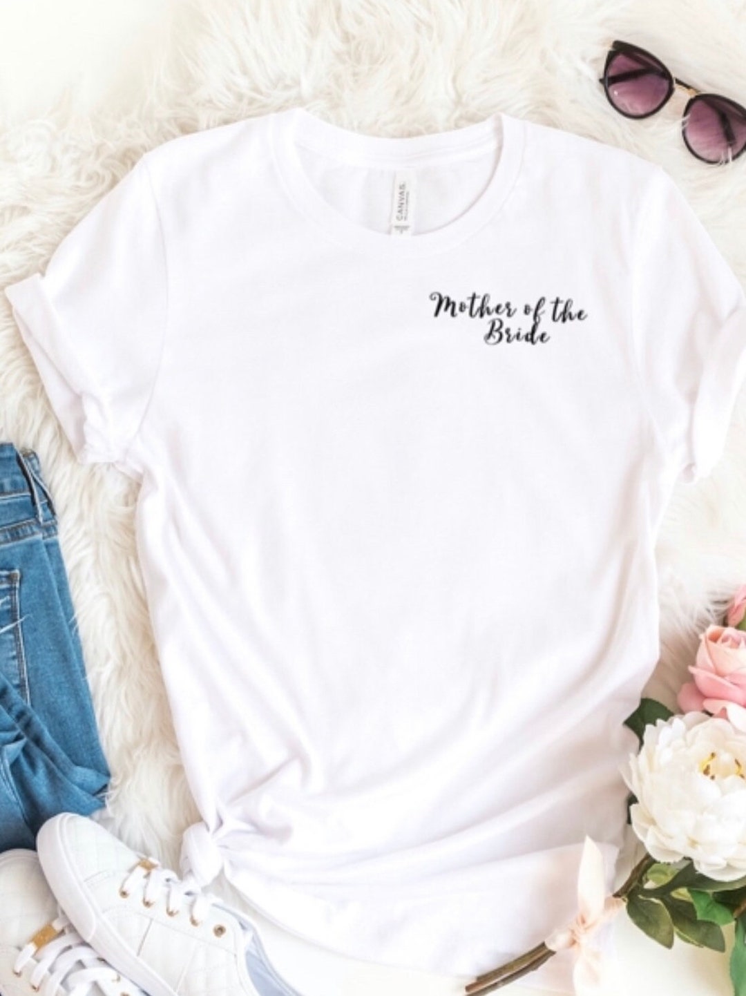 Mother of the Bride Tshirt, Gift for Mother of the Bride, Tee Shirt for ...