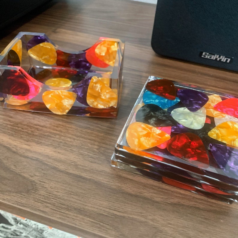 Guitar Pick Coasters - Etsy