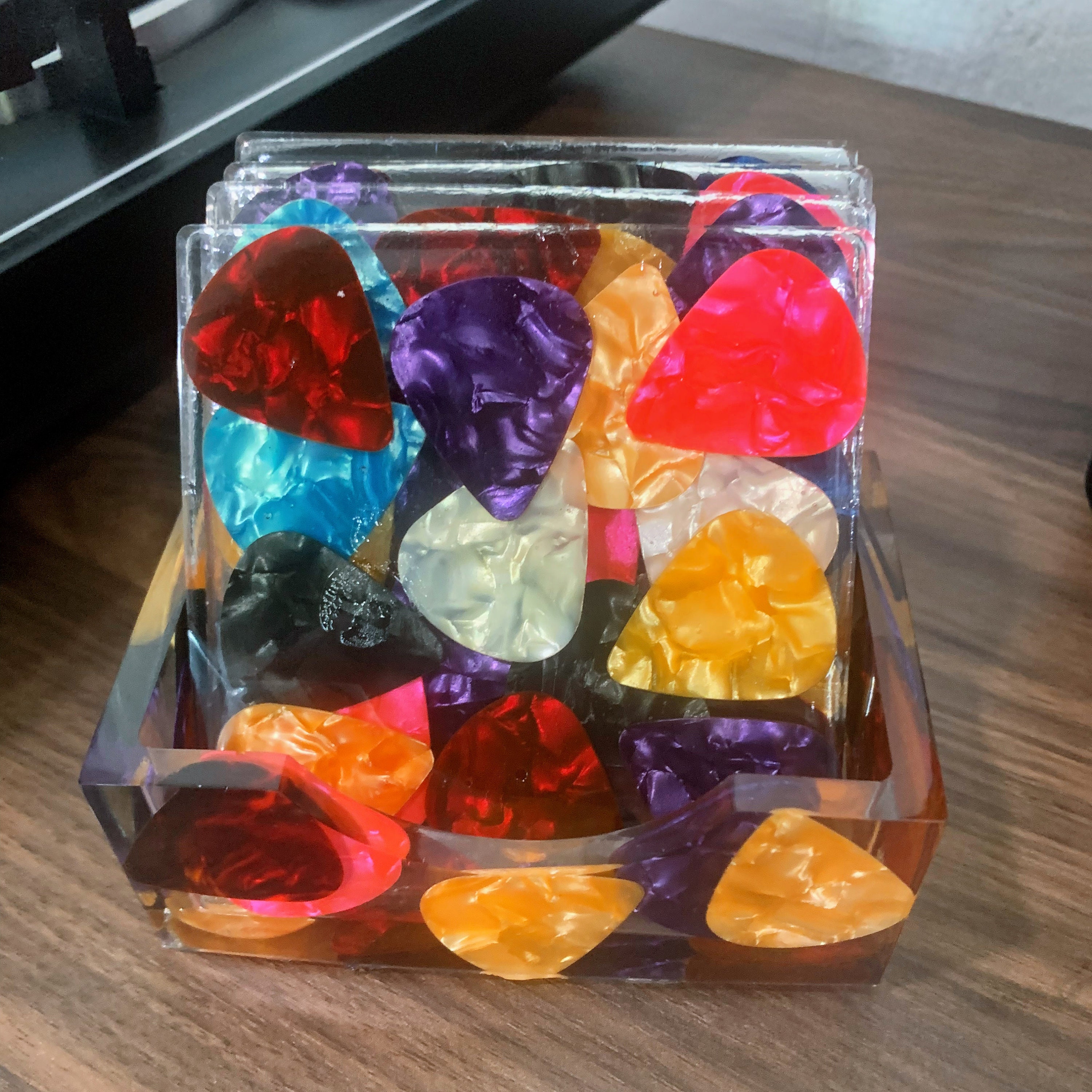 Guitar Pick Coasters - Etsy