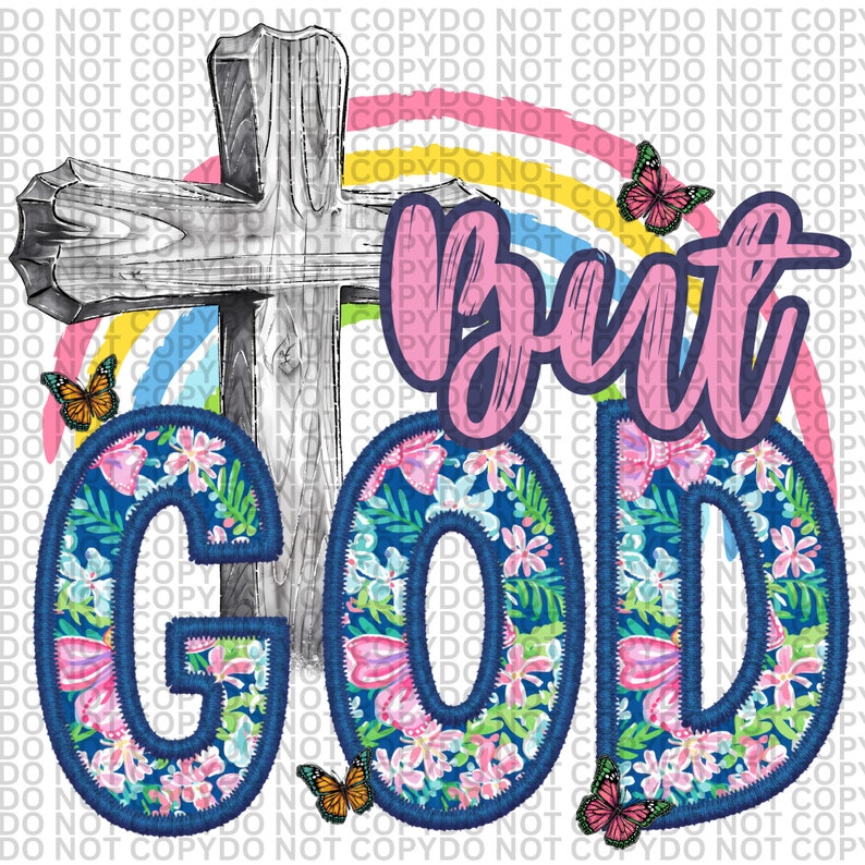 But God Digital Download - but God Png - Religious Png - Etsy