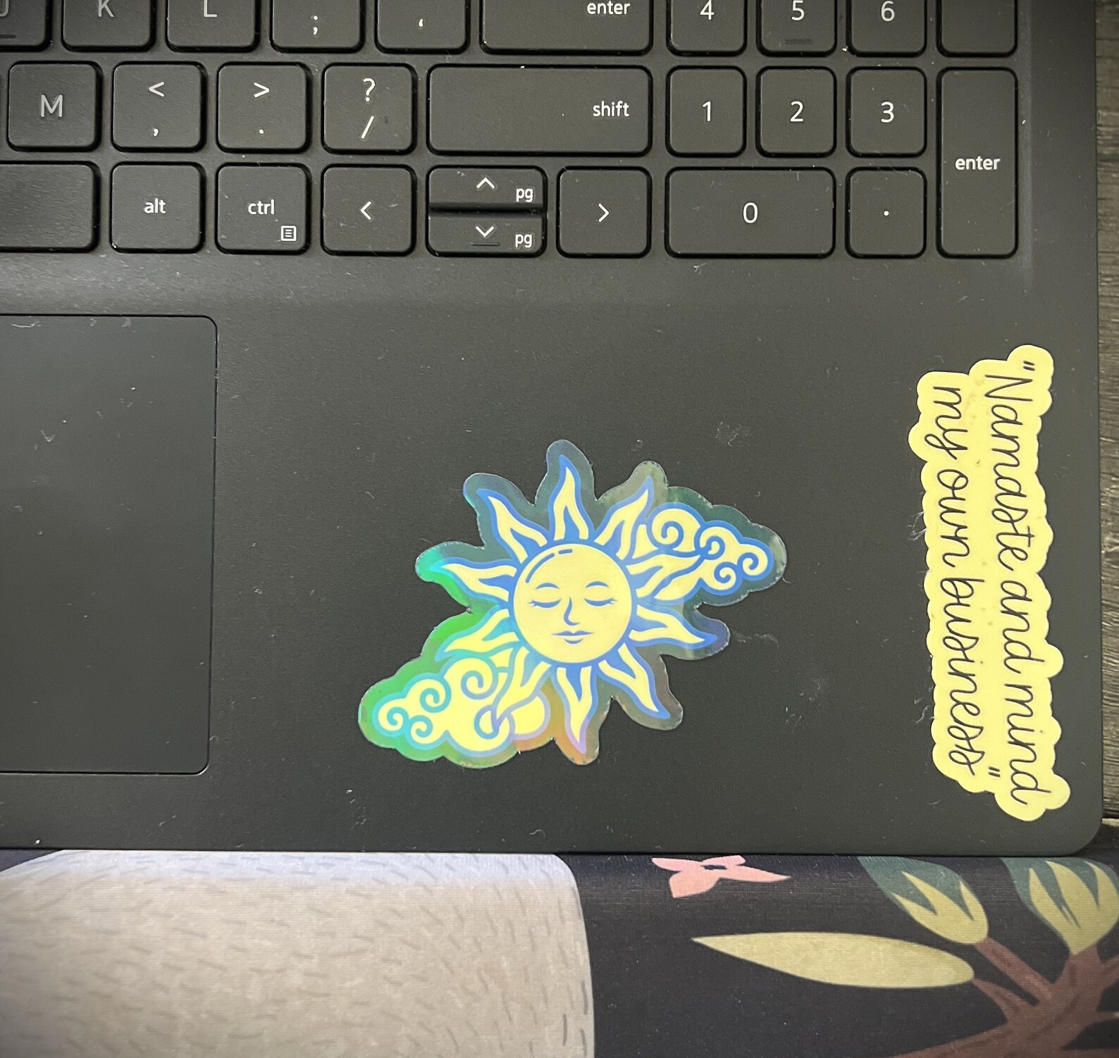 Holographic Sunburst Vinyl Sticker | Celestial | Journal Sticker | Gift ...