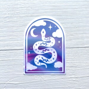 Holographic Year of the Snake Stickers | 2025 Lunar New Year | 4 ...