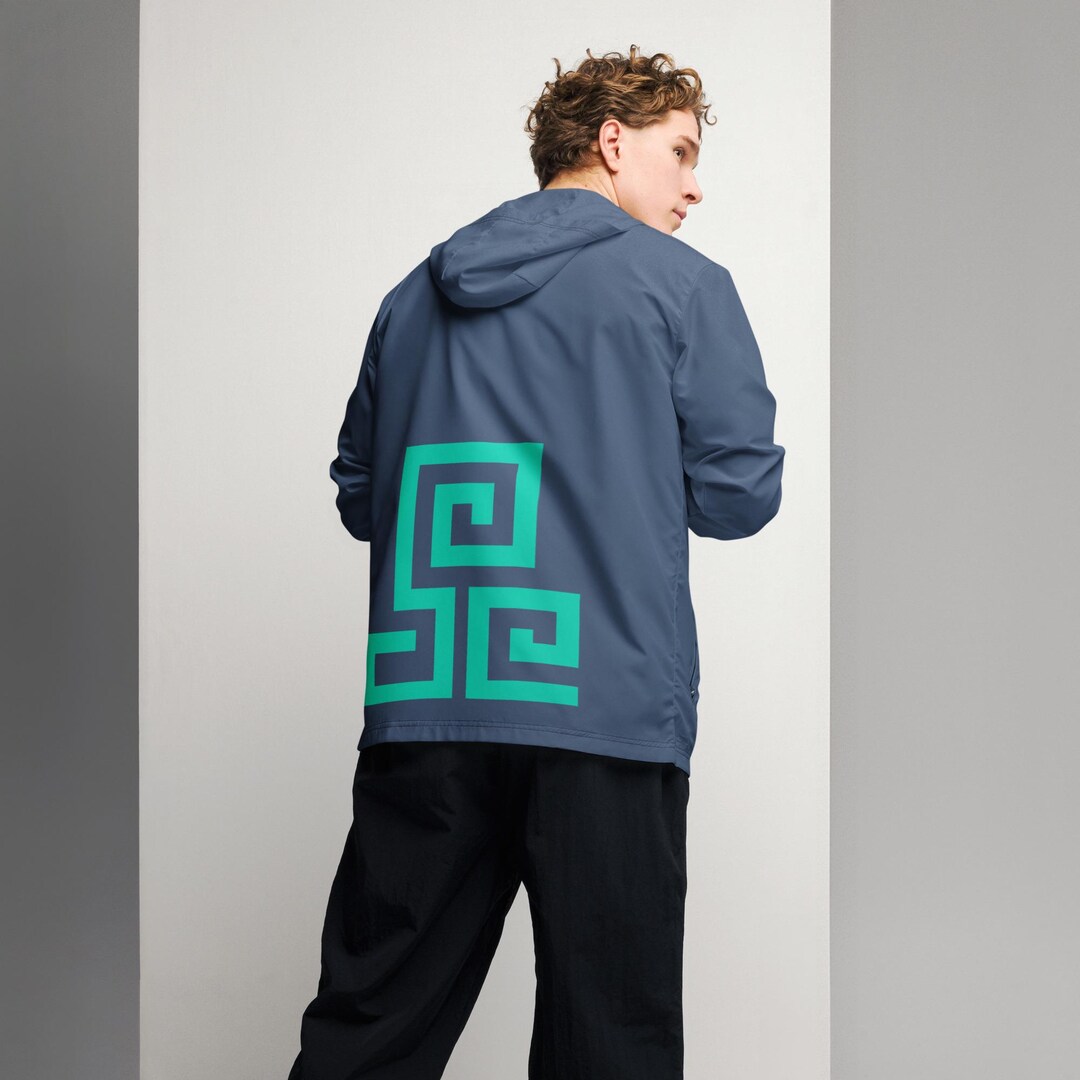 Swordsman's Cloak Inspired Hooded Windbreaker - Etsy