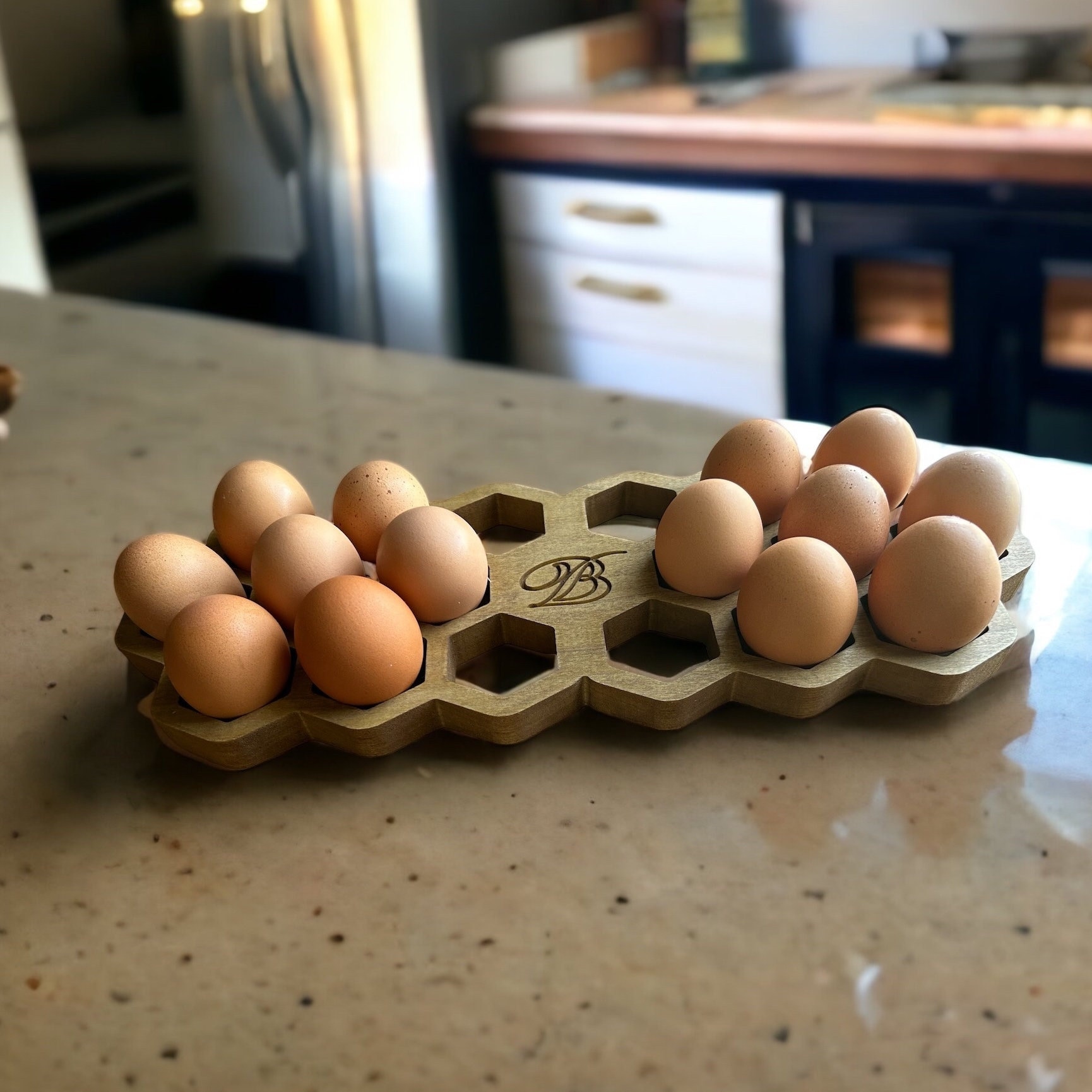 Wooden Egg Holder | Customizable Egg Holder | Fresh Egg Holder ...