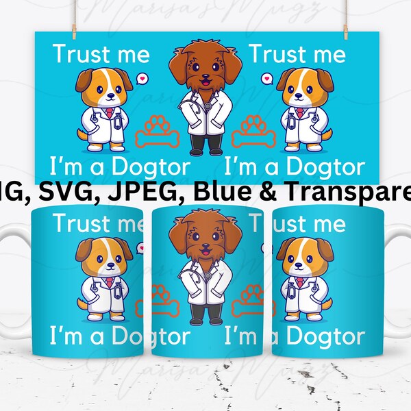 Doctor Coffee Mug Svg - Etsy