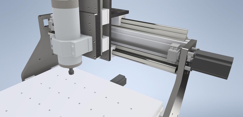 Cnc Milling Machine Steel Structure With Extruded Aluminum - Etsy