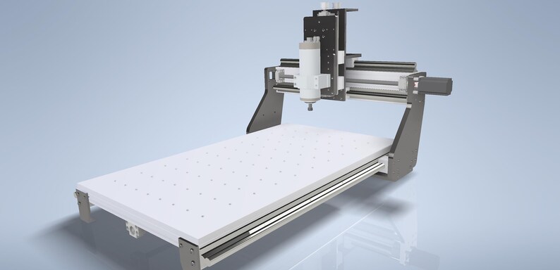 Cnc Milling Machine Steel Structure With Extruded Aluminum - Etsy