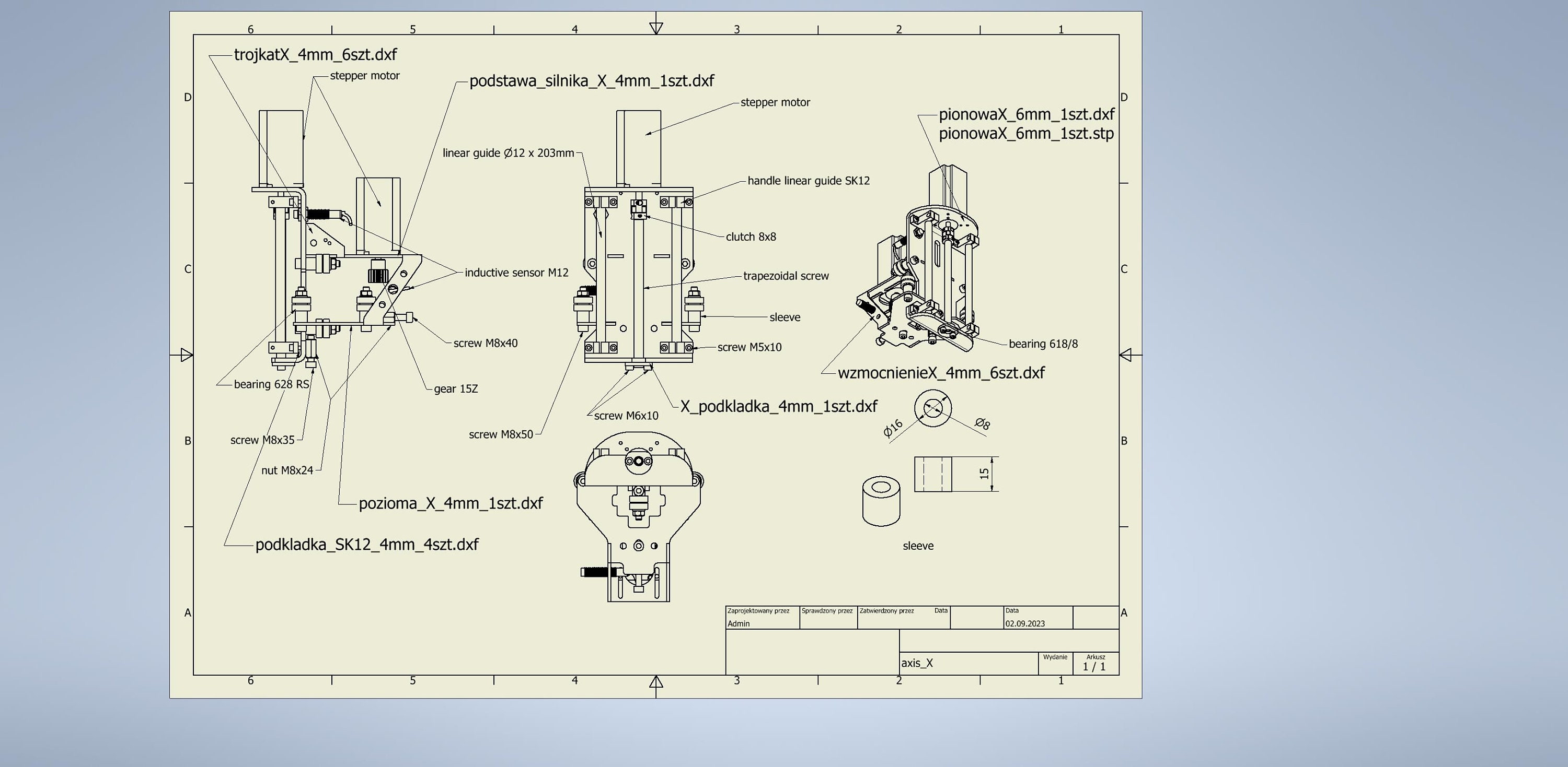 Plasma CNC 1x2m, Plans, DXF, Stp - Etsy