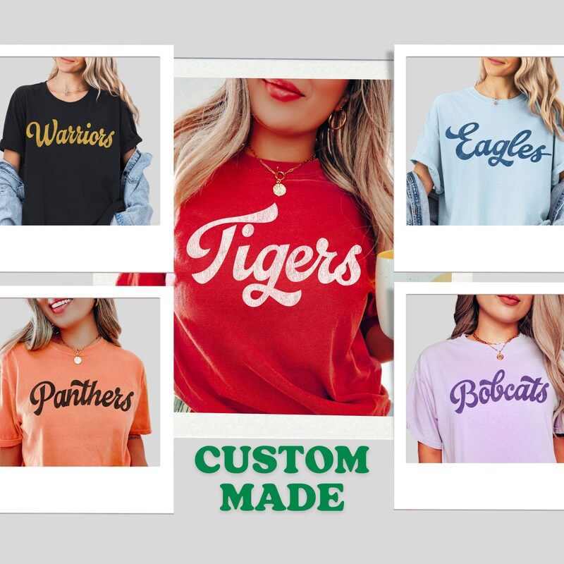 School Spirit Shirt - Etsy