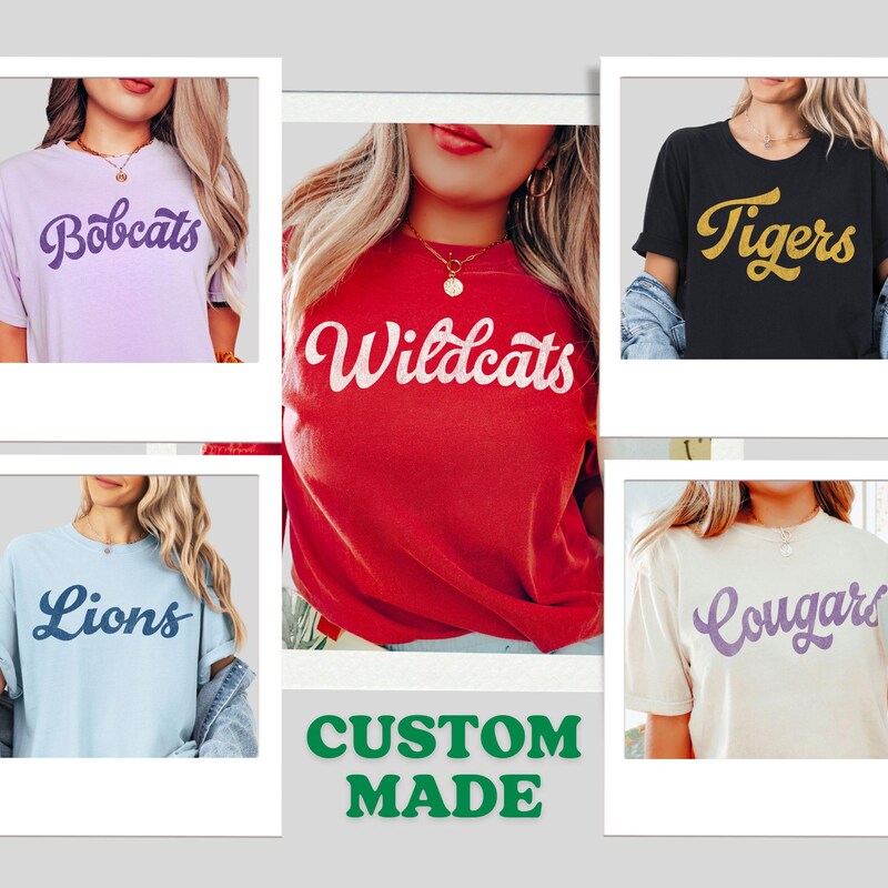 School Spirit Wear - Etsy