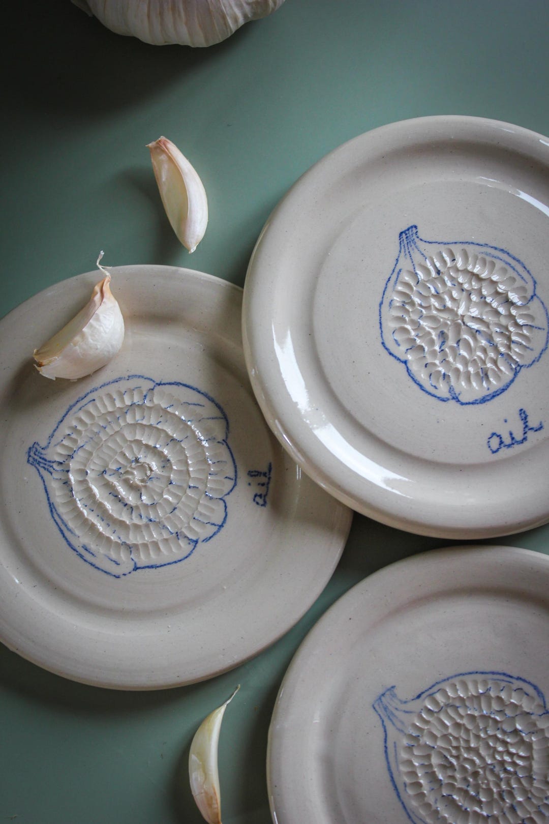 GARLIC SCRAPER, the Ceramic Fairy, Kitchen Utensil - Etsy