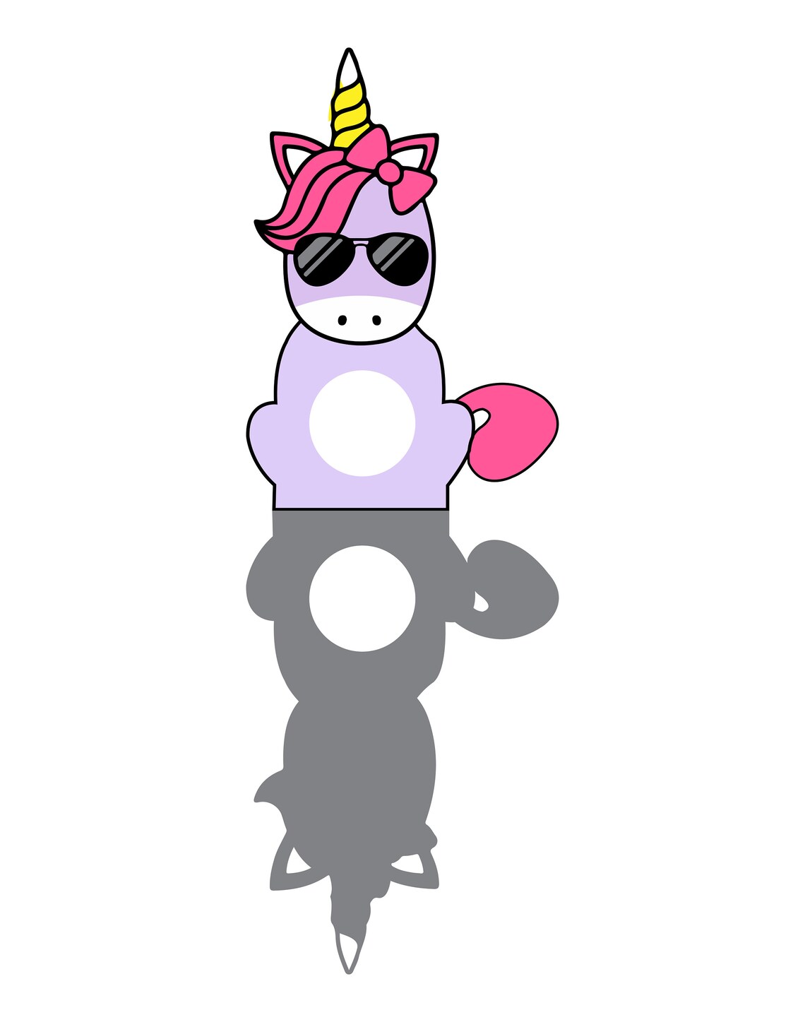 Unicorn Lollipop Holder SVG PNG Package, Candy Holder Svg, Unicorn Svg ...