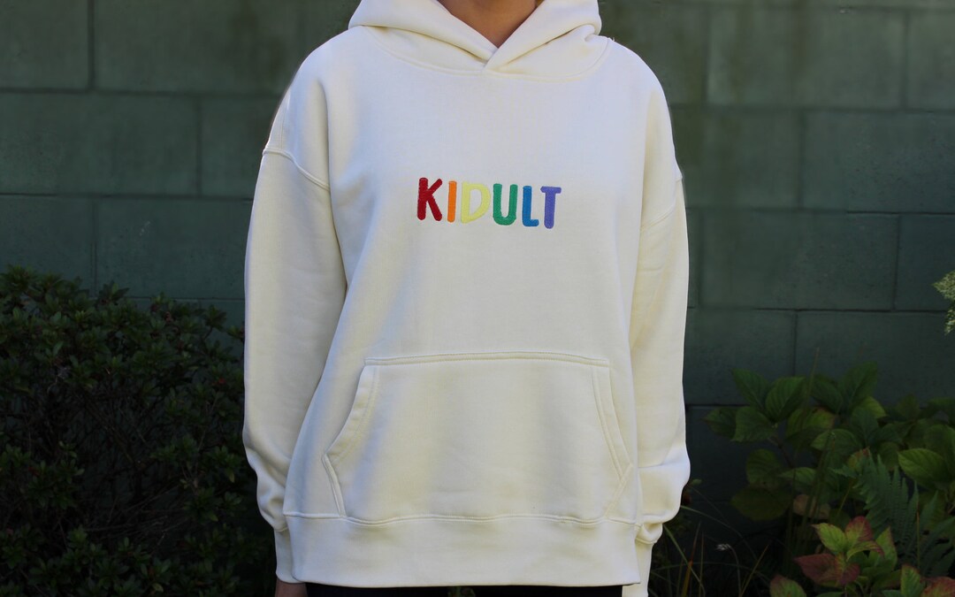 Seventeen kidult Embroidered Hood - Etsy