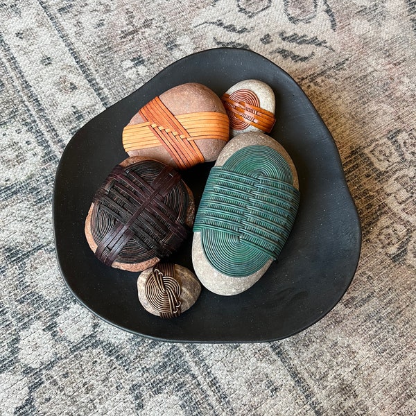 Leather and Stone - Etsy