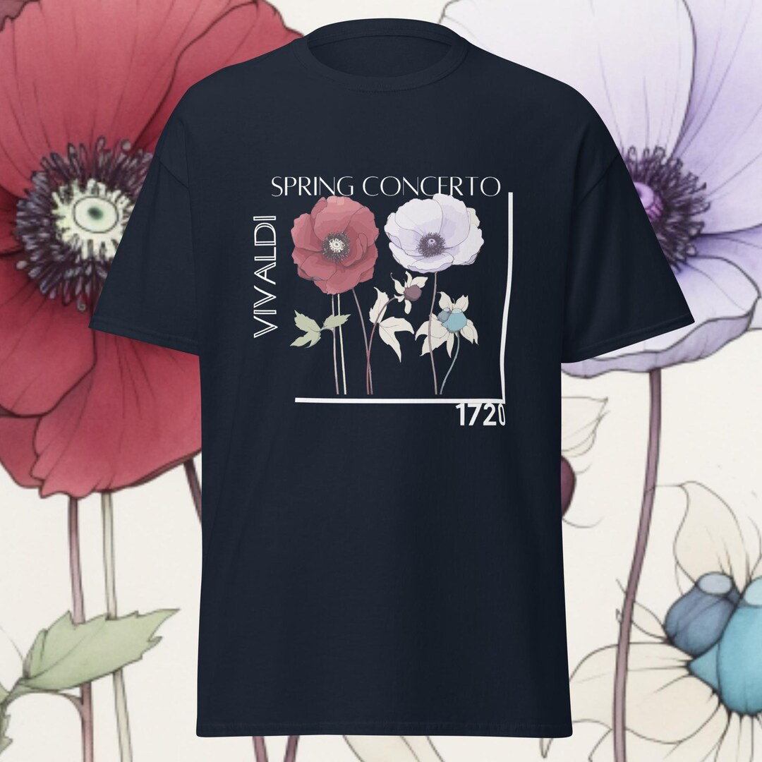 Antonio Vivaldi Spring Concerto T-shirt Classical Music - Etsy