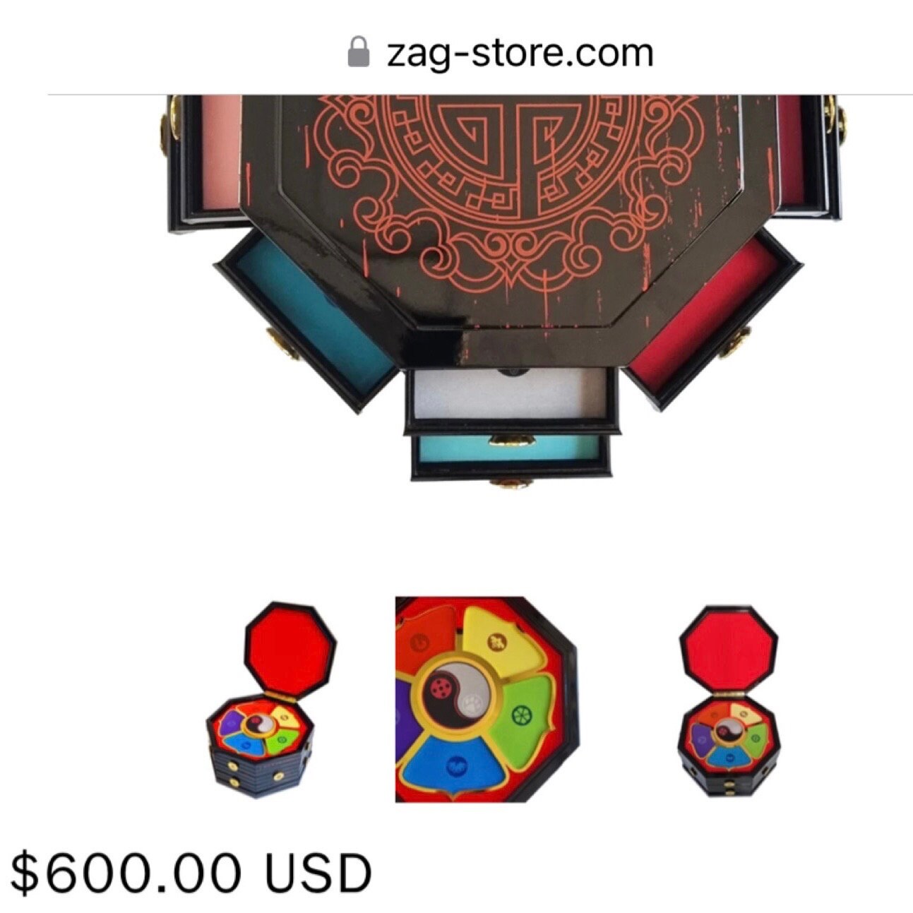 OFFICIALLY LICENSED Miraculous Ladybug Master Fu Miracle Box ZAG - Etsy ...