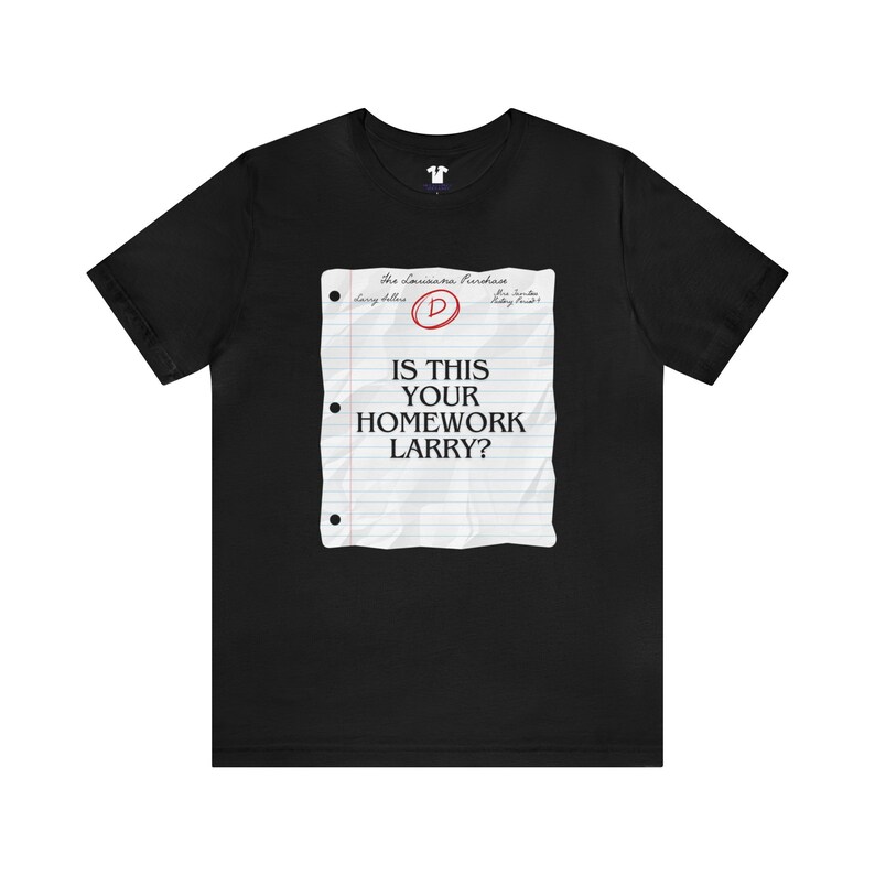 Larry's Homework (big Lebowski) Short Sleeve Tee - Etsy