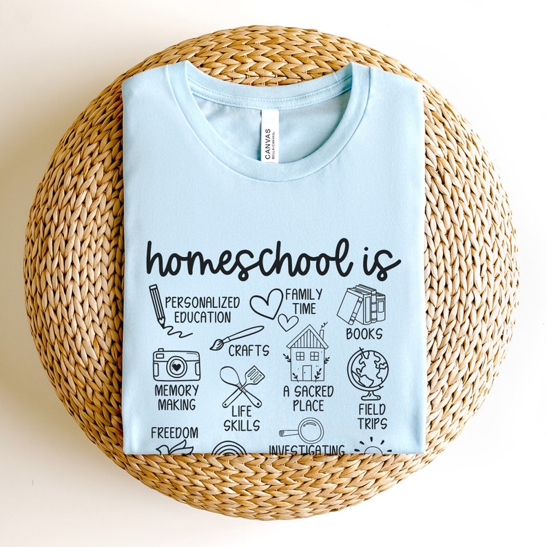 Homeschool Shirt, Homeschooling Mom Shirt, Homeschooler Gift, Home ...