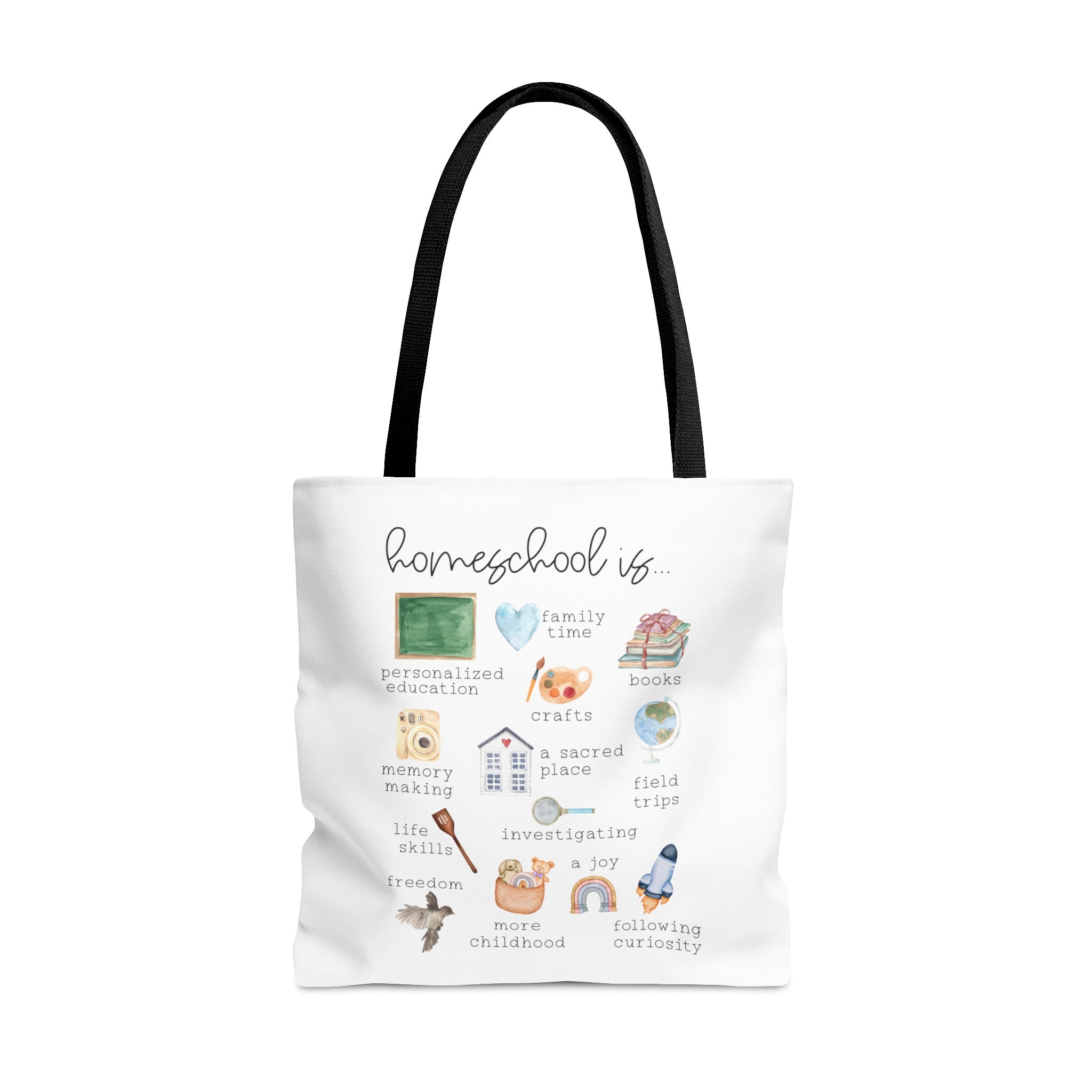 Homeschool Bag, Homeschool Library Bag, Homeschool Mom Gifts ...
