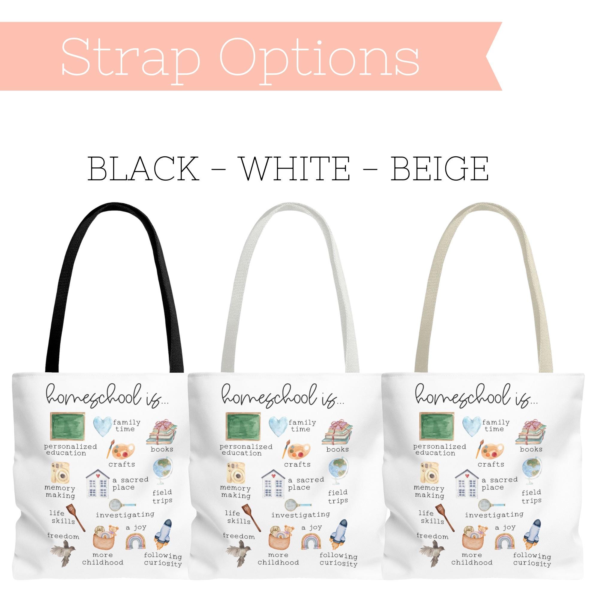 Homeschool Bag, Homeschool Library Bag, Homeschool Mom Gifts ...