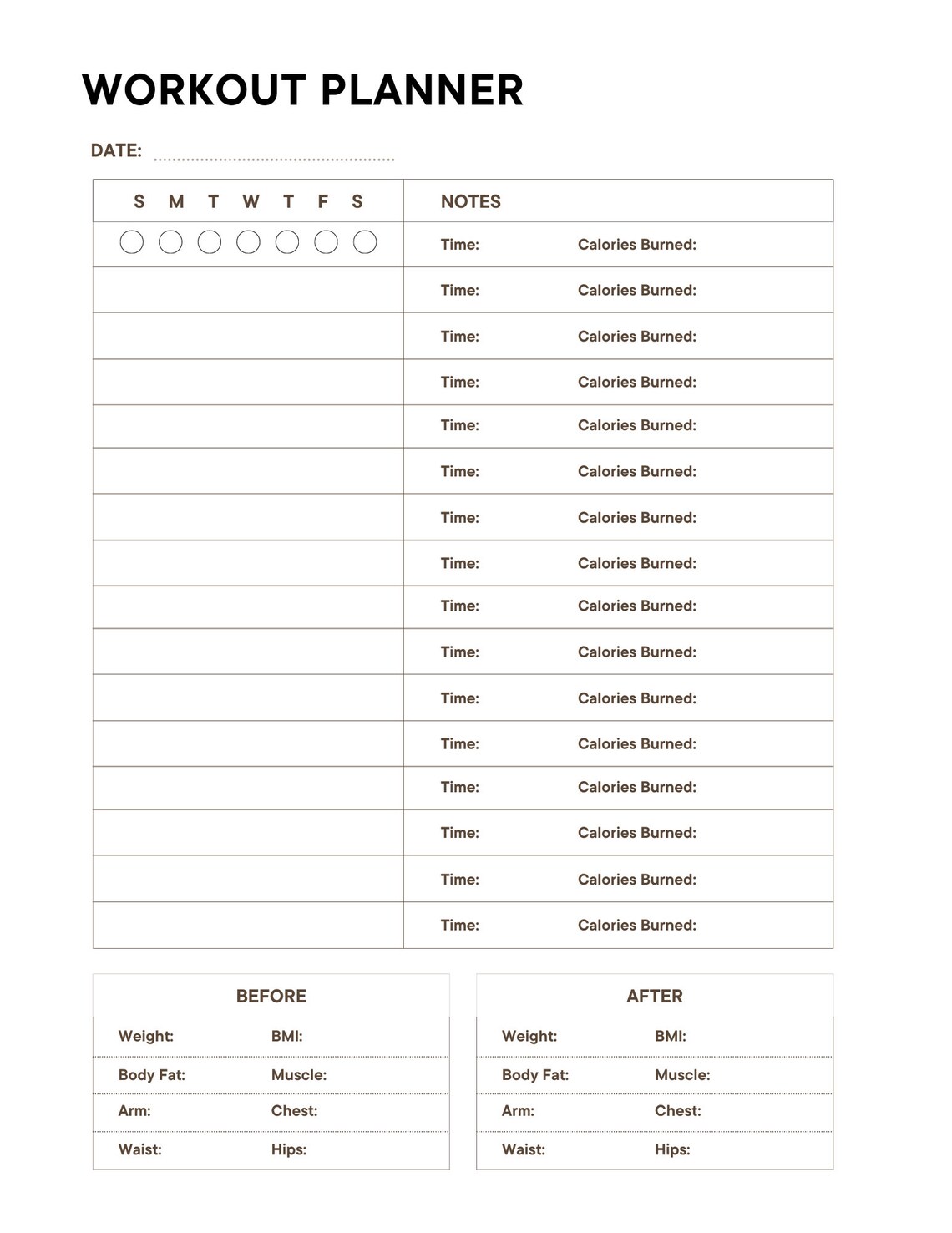 Ultimate Planner Pack - Budget, Calendar, Habit Tracker, Workout ...