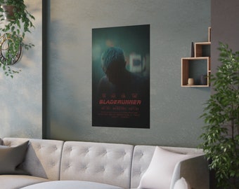 Blade Runner (1982) - Tears in Rain Fan Movie Poster (DIGITAL DOWNLOAD ...