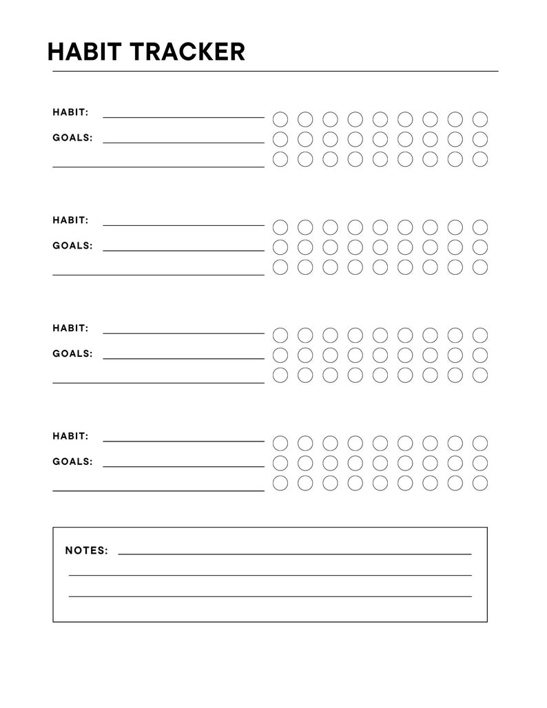 Ultimate Planner Pack - Budget, Calendar, Habit Tracker, Workout ...