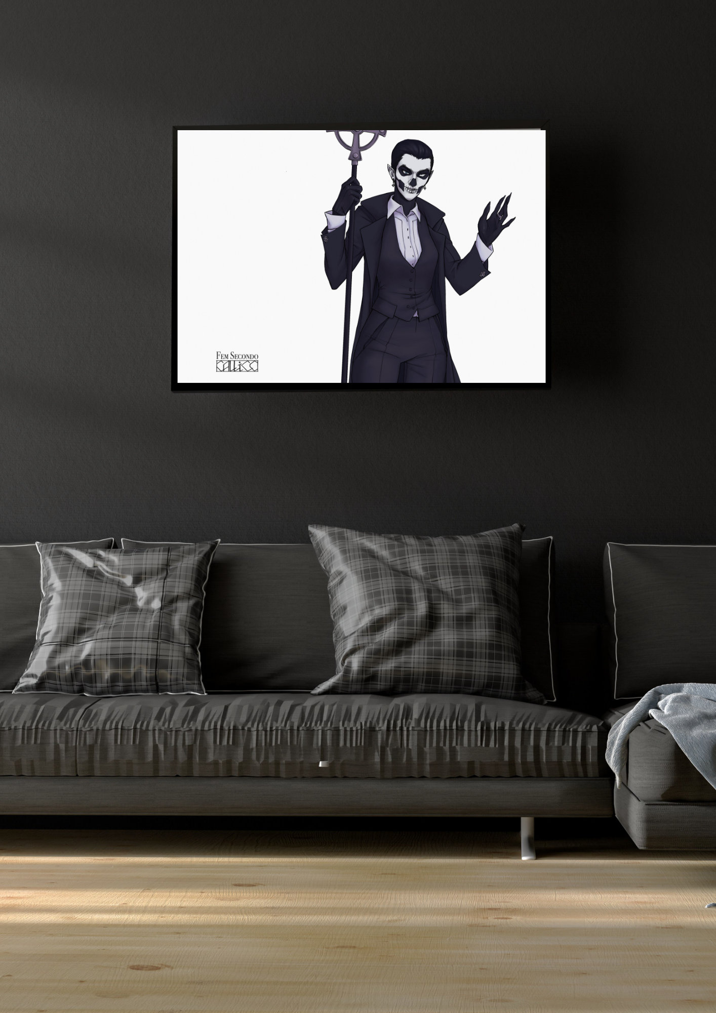 Secondo | Ghost Poster | Metal Music | Digital Poster | Room Decor ...
