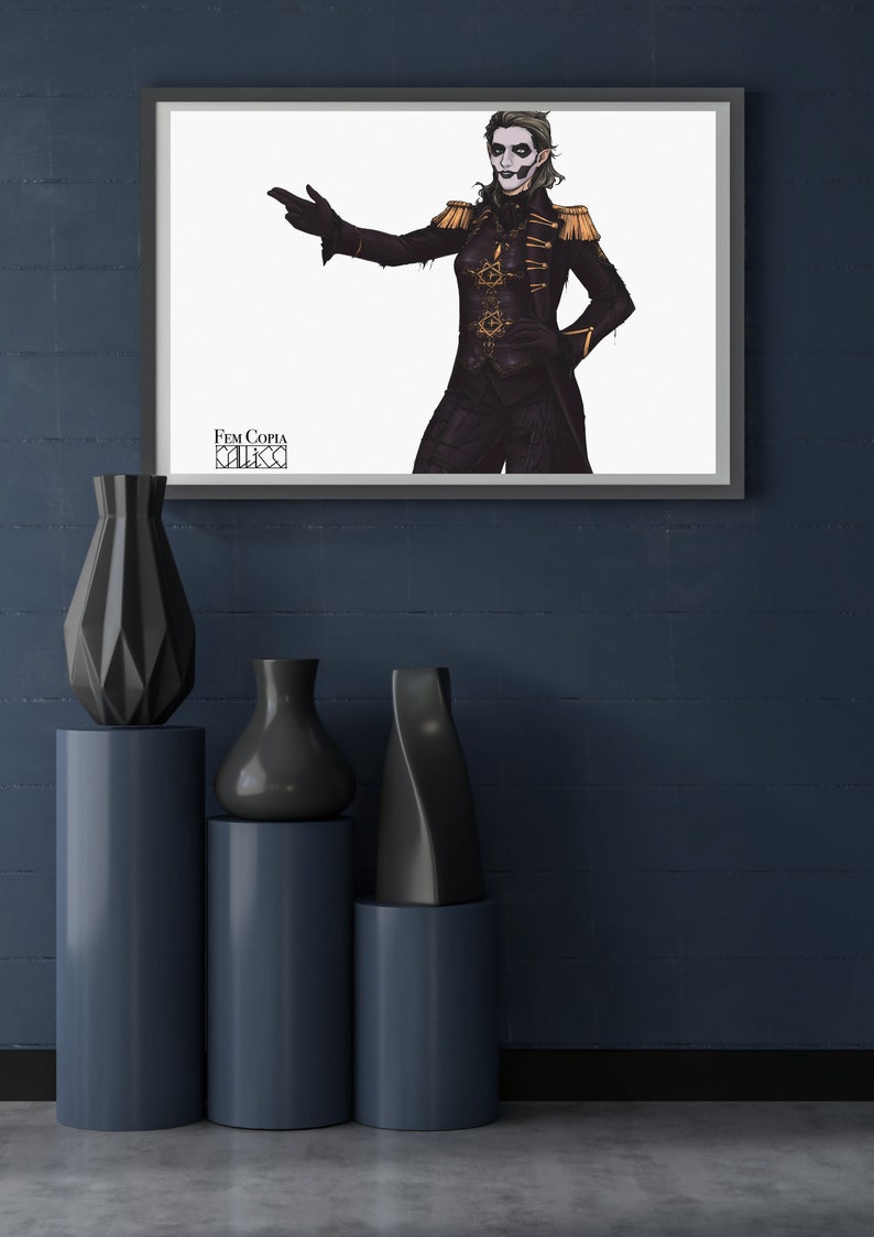 Copia | Ghost Poster | Metal Music | Digital Poster | Room Decor | Home ...