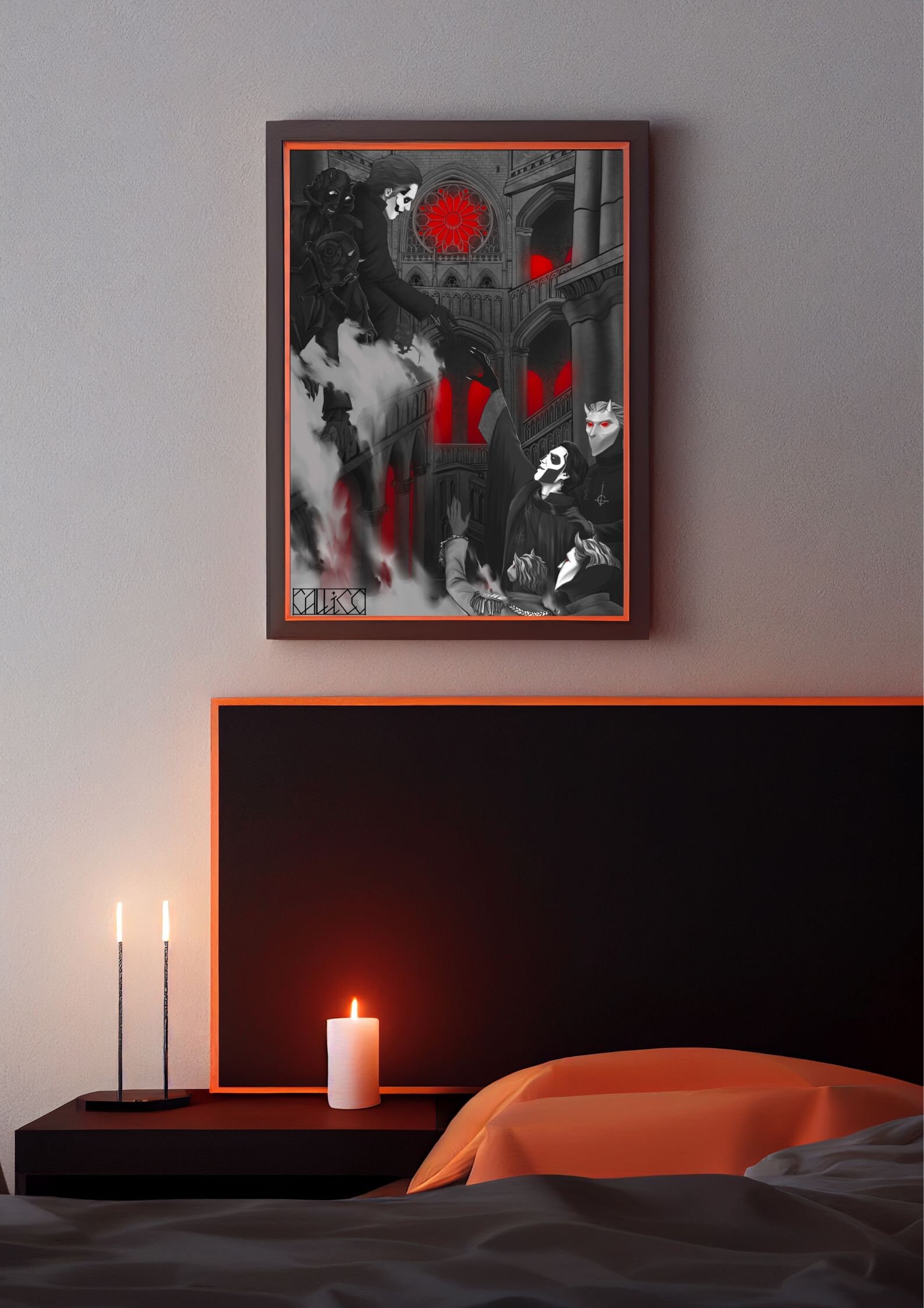 Ghost Poster | Metal Music | Digital Poster | Room Decor | Home Decor ...