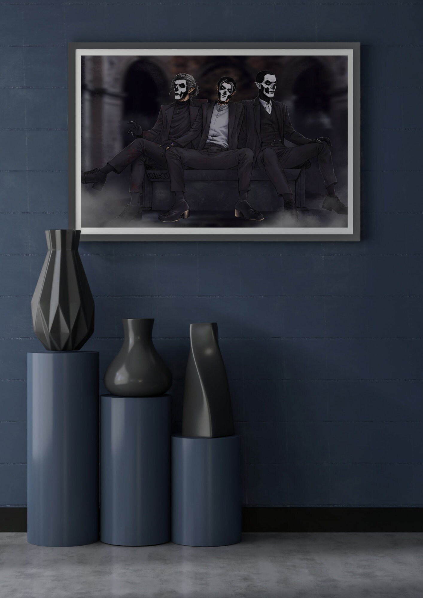 Papa Emeritus Ghost Poster Metal Music Digital Poster Room Decor Home ...