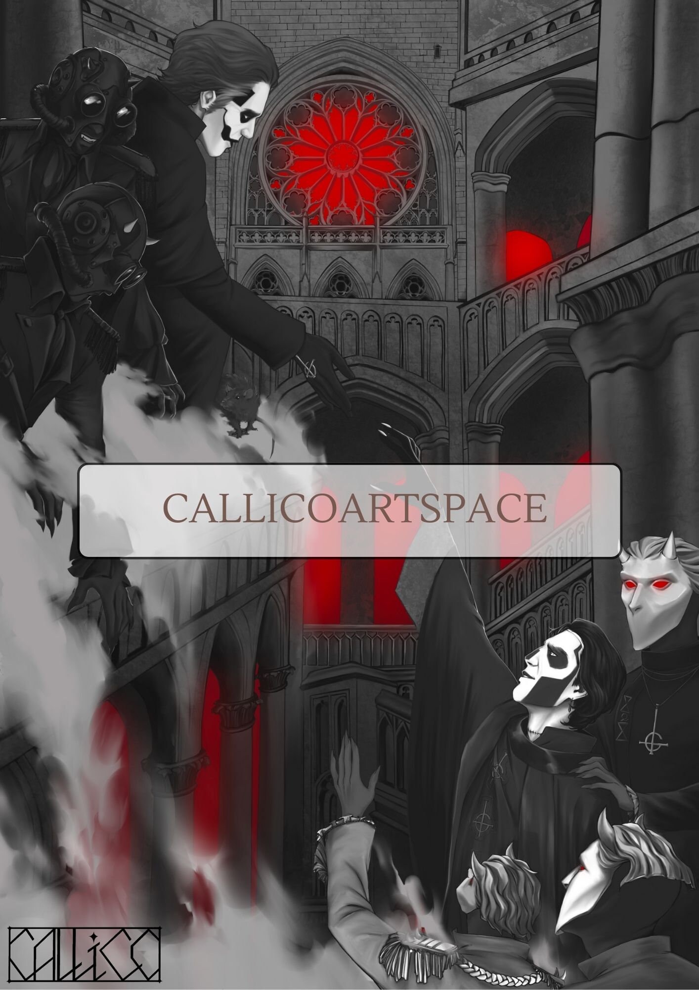 Ghost Poster | Metal Music | Digital Poster | Room Decor | Home Decor ...