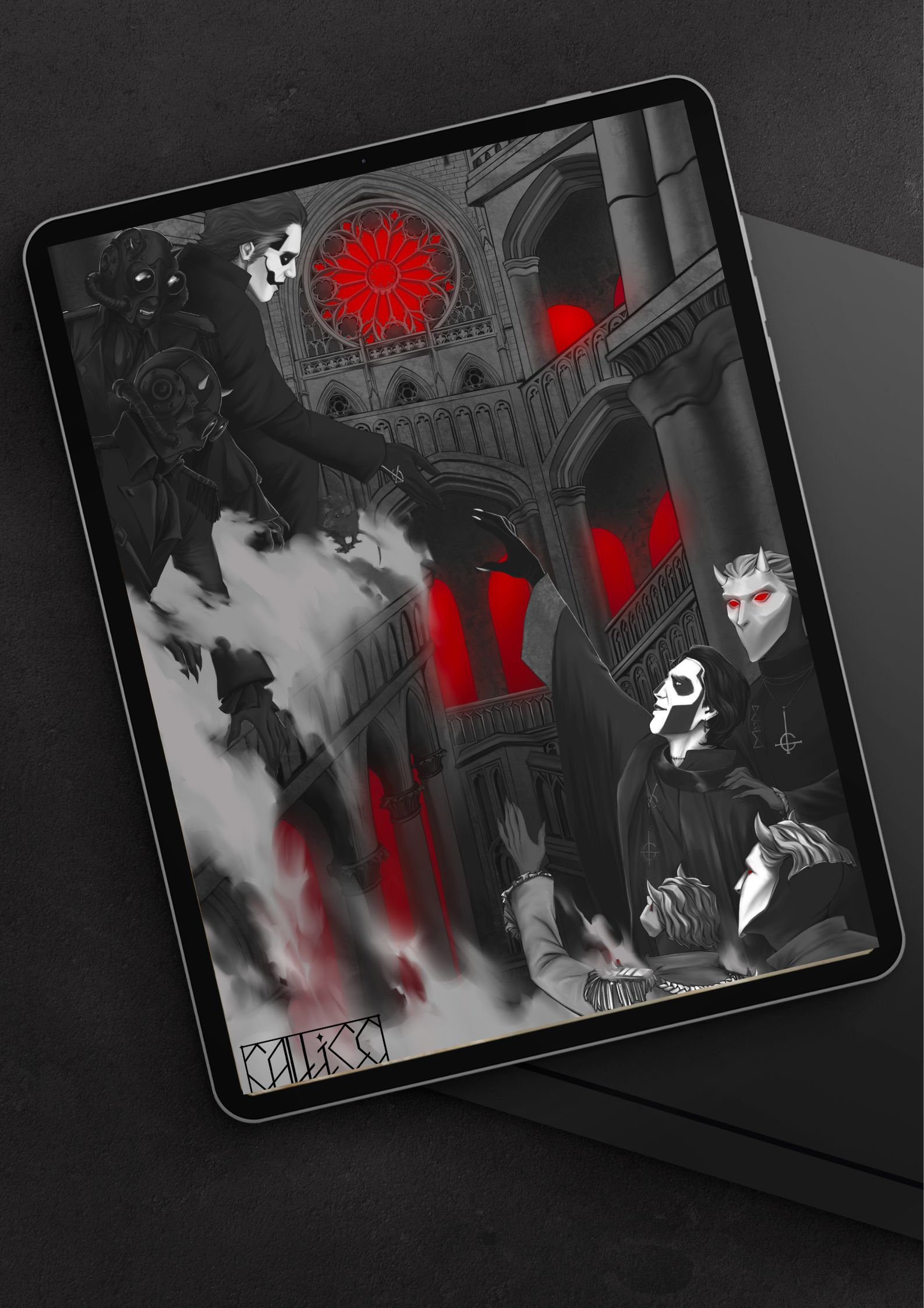 Ghost Poster | Metal Music | Digital Poster | Room Decor | Home Decor ...