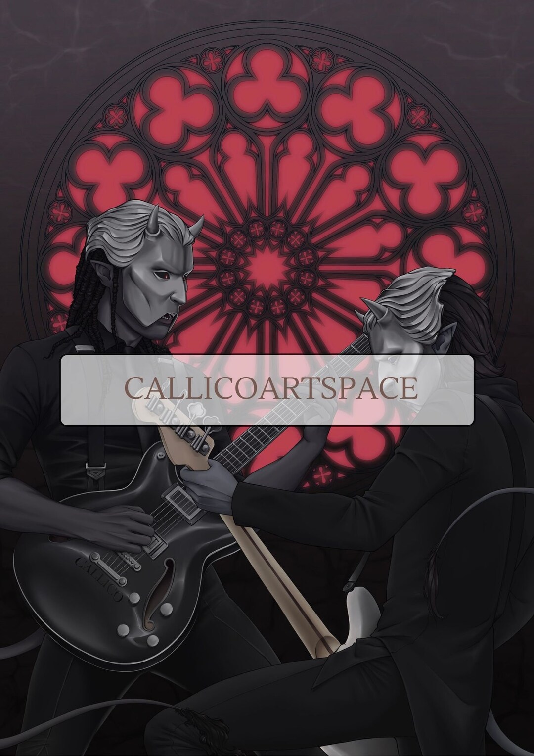 Multi & Water Ghouls| Ghost Poster | Metal Music | Digital Poster ...