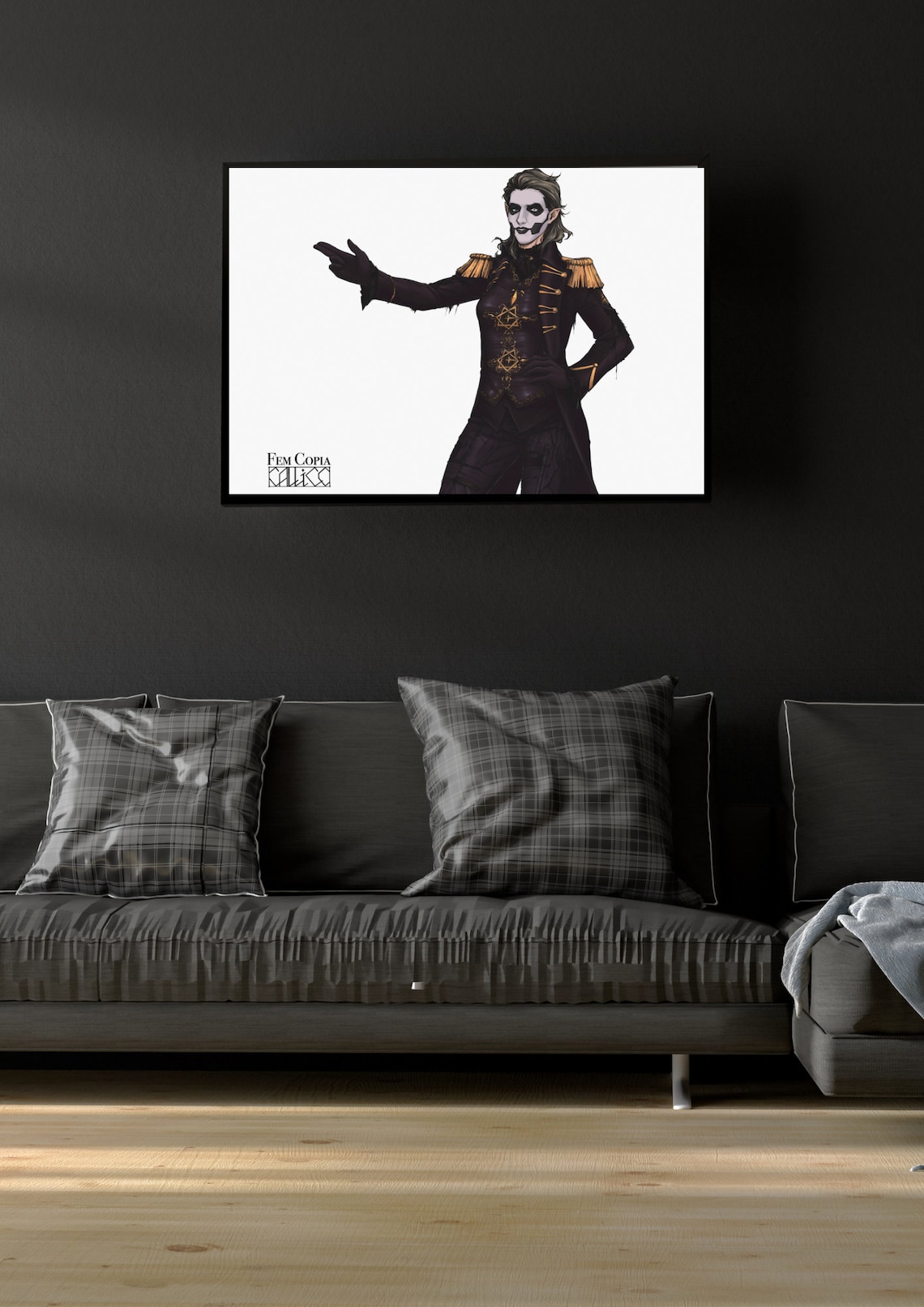 Copia | Ghost Poster | Metal Music | Digital Poster | Room Decor | Home ...
