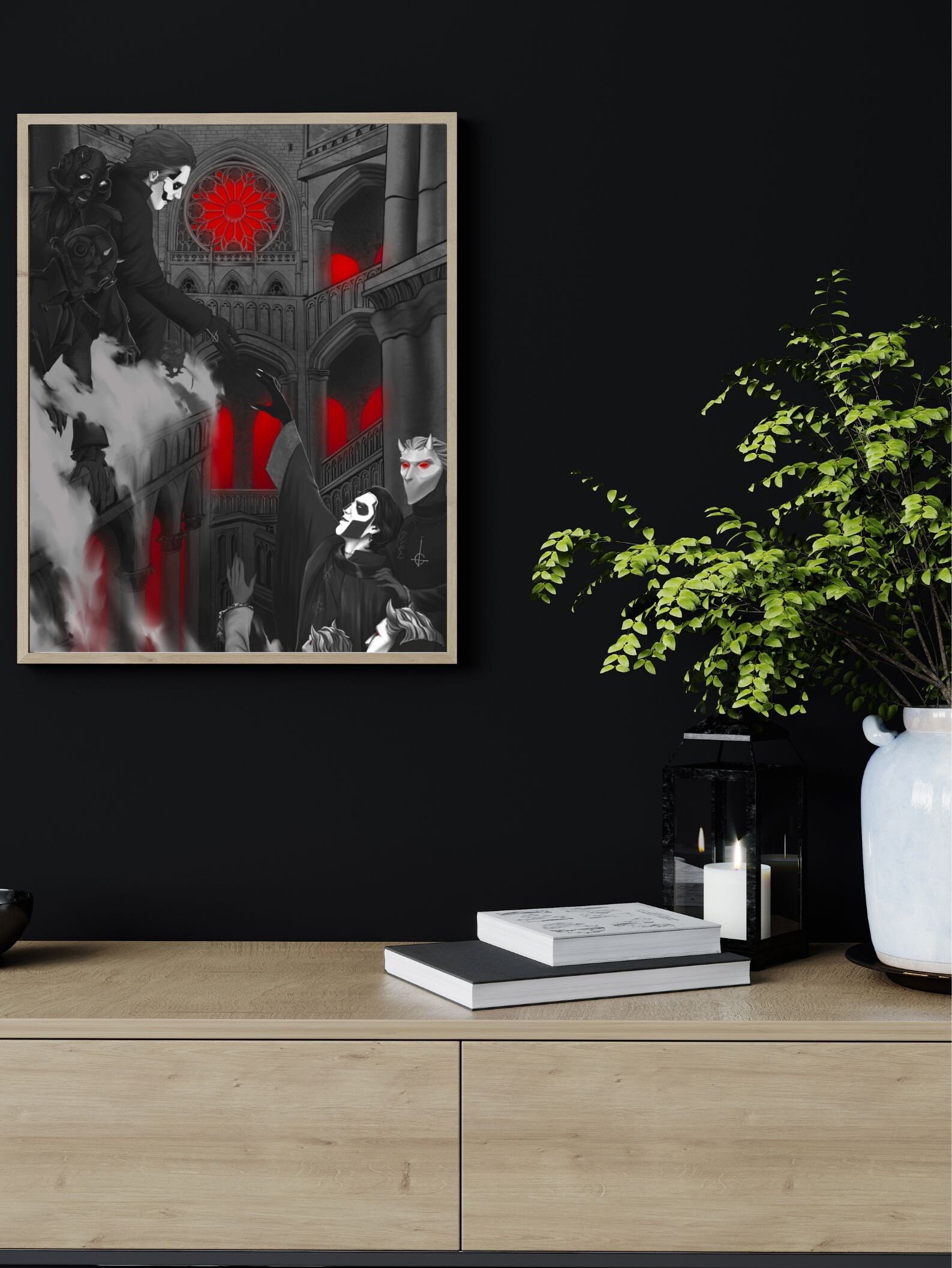 Ghost Poster | Metal Music | Digital Poster | Room Decor | Home Decor ...