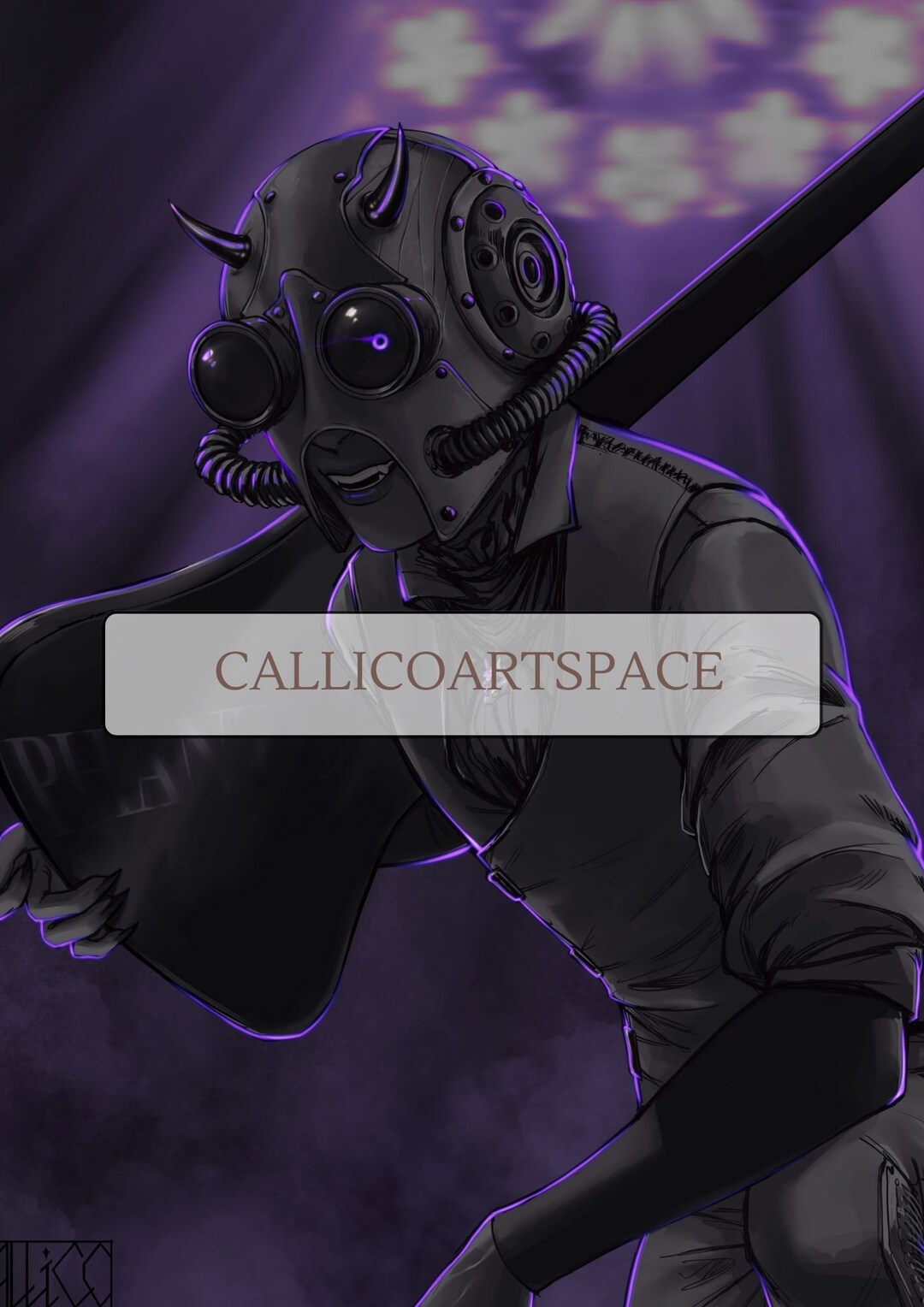 Phantom Ghoul | Ghost Poster | Metal Music | Digital Poster | Room ...