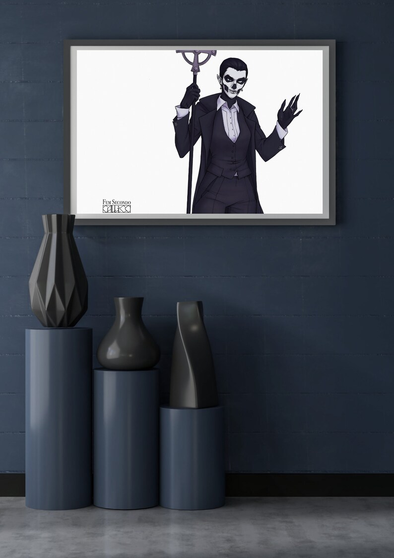 Secondo | Ghost Poster | Metal Music | Digital Poster | Room Decor ...