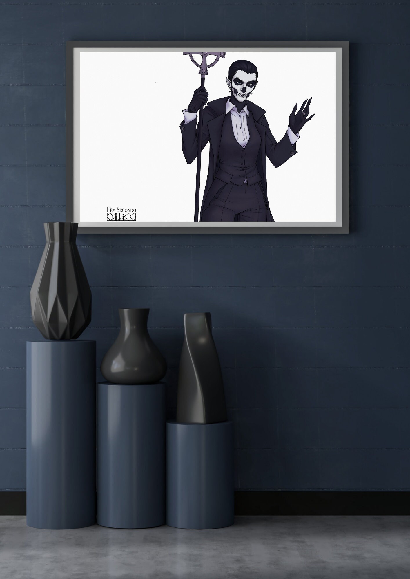 Secondo | Ghost Poster | Metal Music | Digital Poster | Room Decor ...