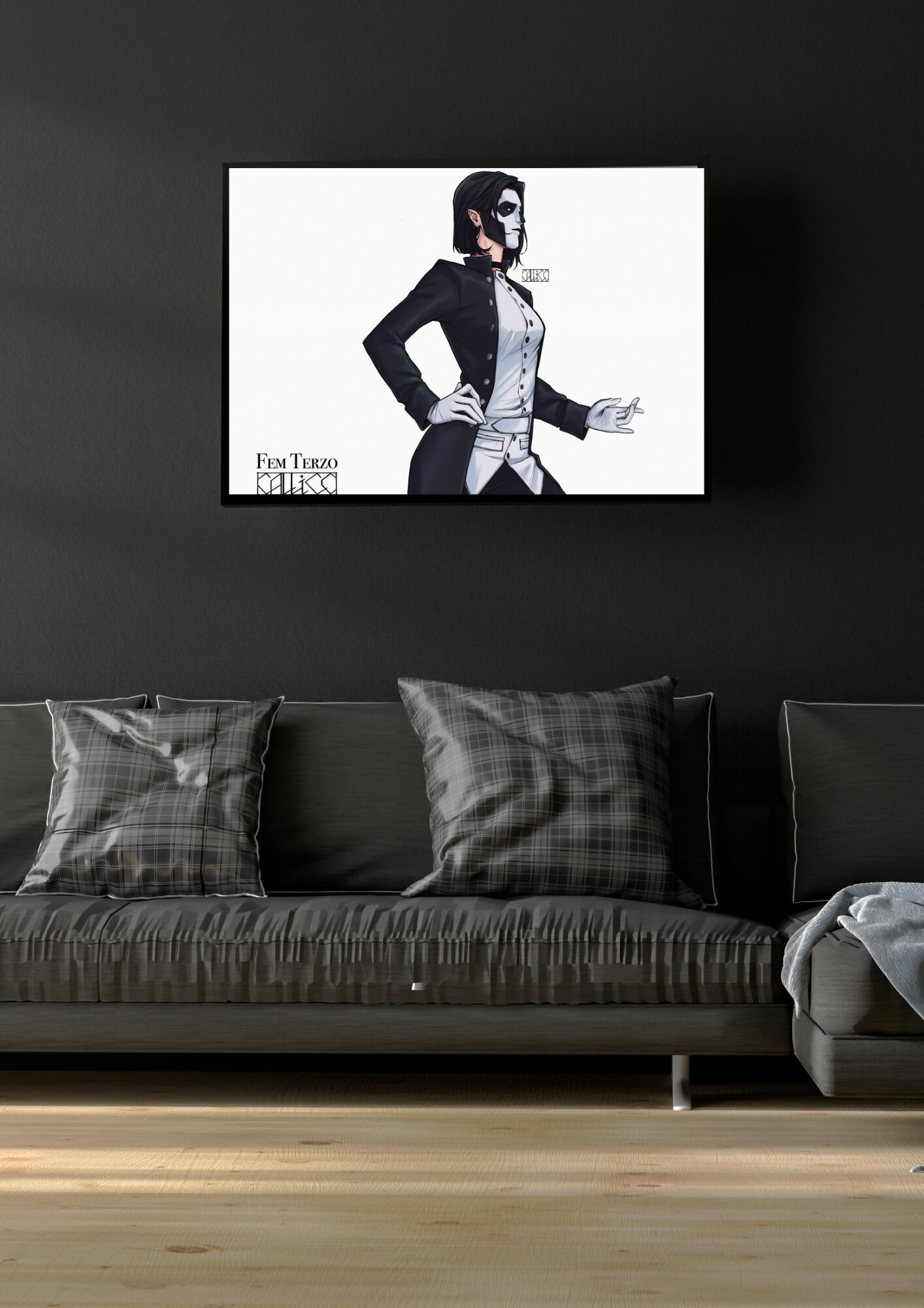 Terzo ghost Poster Metal Music Digital Poster Room Decor Home Decor ...