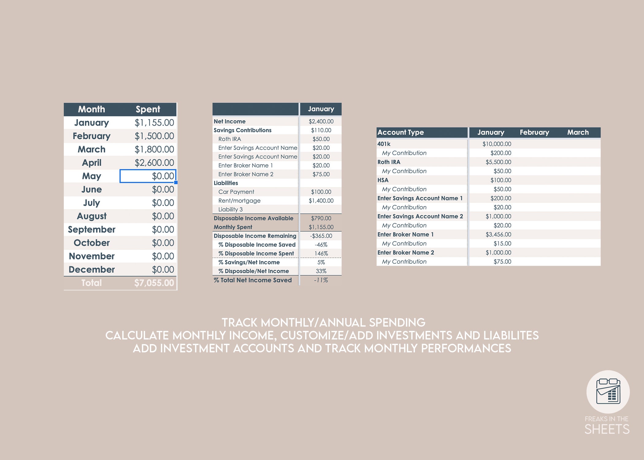 2024 Complete Budget Plan & Track Template - Etsy