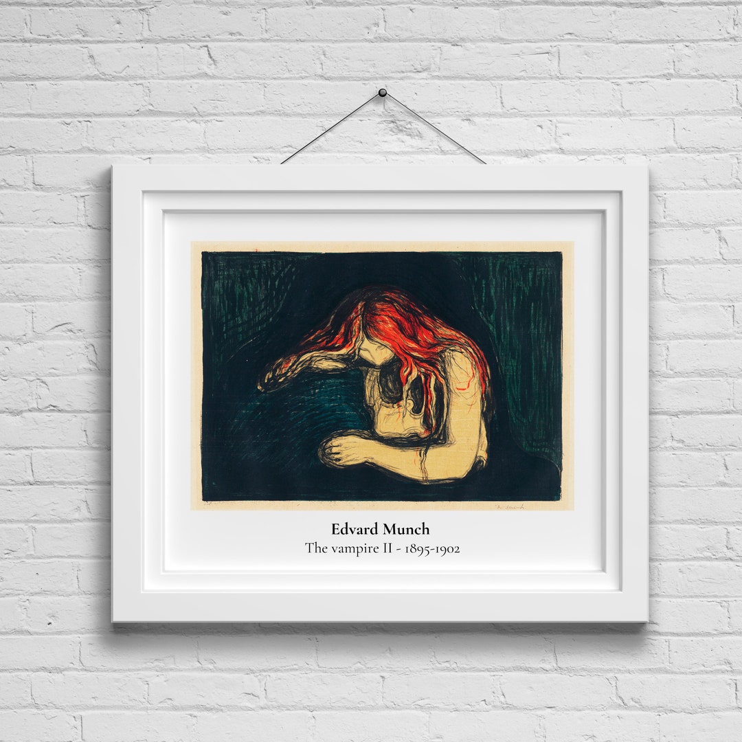 Munch Print, Edvard Munch, Digital Art, Digital Download, Printable ...