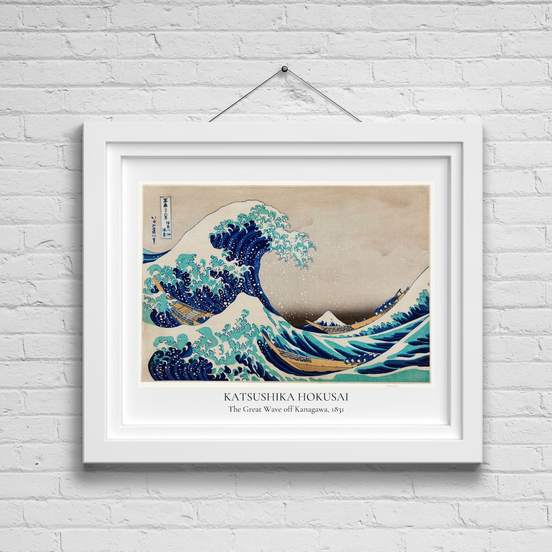 Hokusai Print Hokusai Digital Art Digital Download Hokusai - Etsy