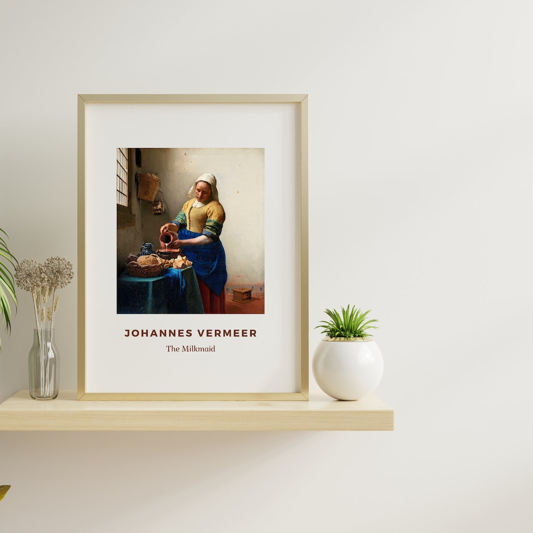 Johannes Vermeer Print, Vermeer Digital Art, Digital Download, Johannes ...