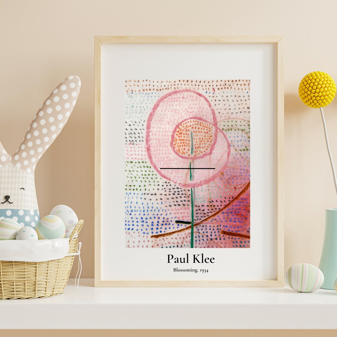 Paul Klee Print Klee Digital Art Digital Download Klee Blossoming Instant Download Art