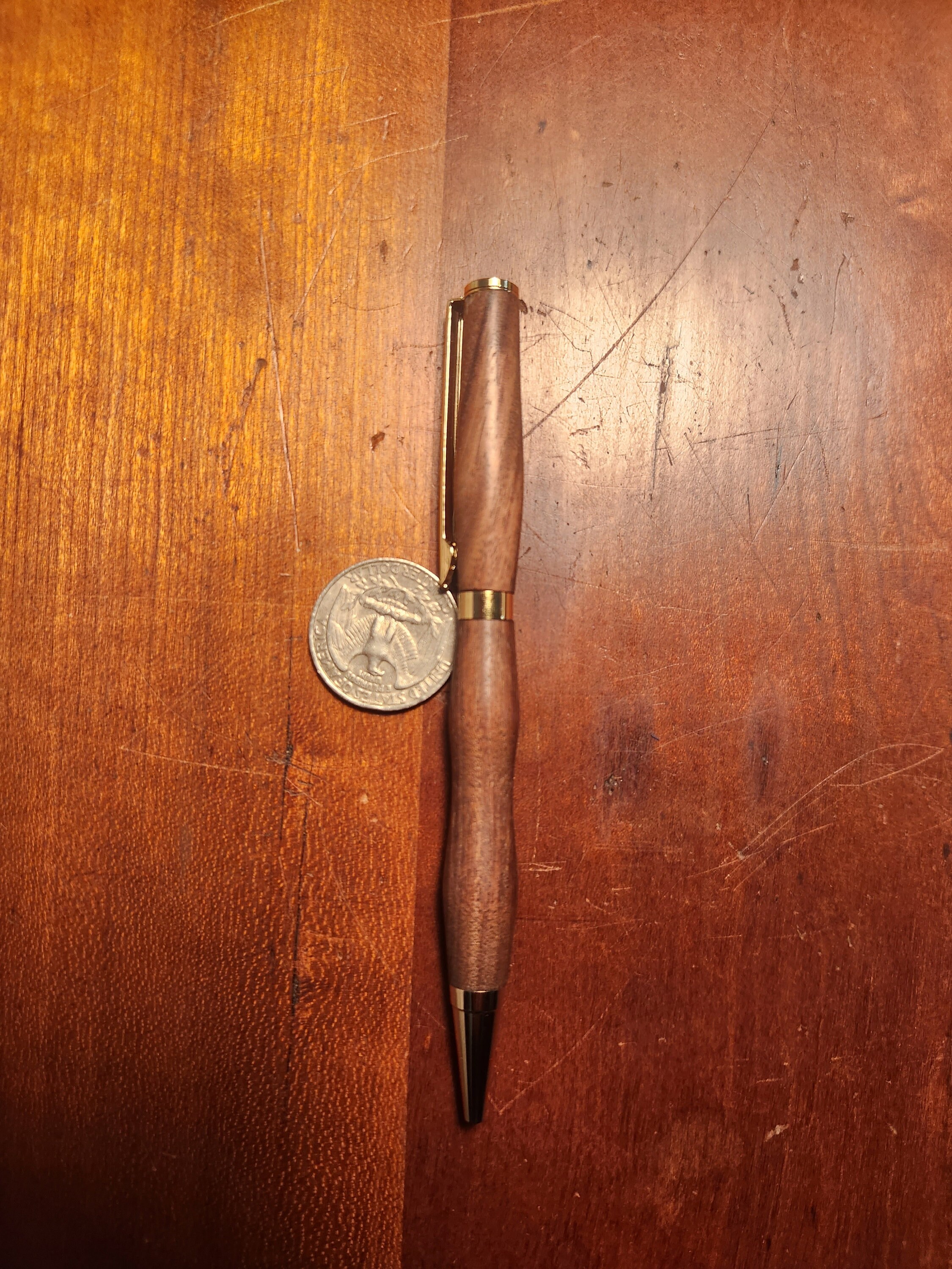 Bolivian Rosewood Slim Style Pen - Etsy