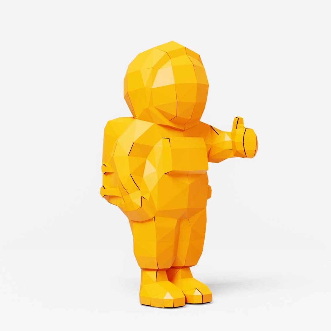 OK Astronaut Papercraft Astronaut Template Paper Craft DIY - Etsy