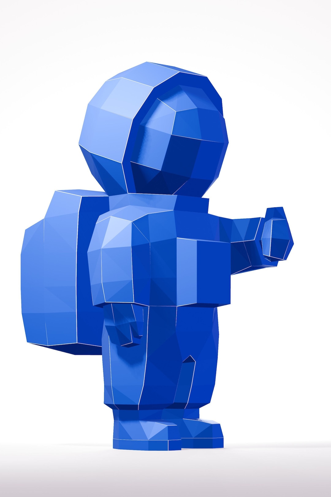 OK Astronaut, Papercraft Astronaut Template, Paper Craft DIY Kit, Low ...