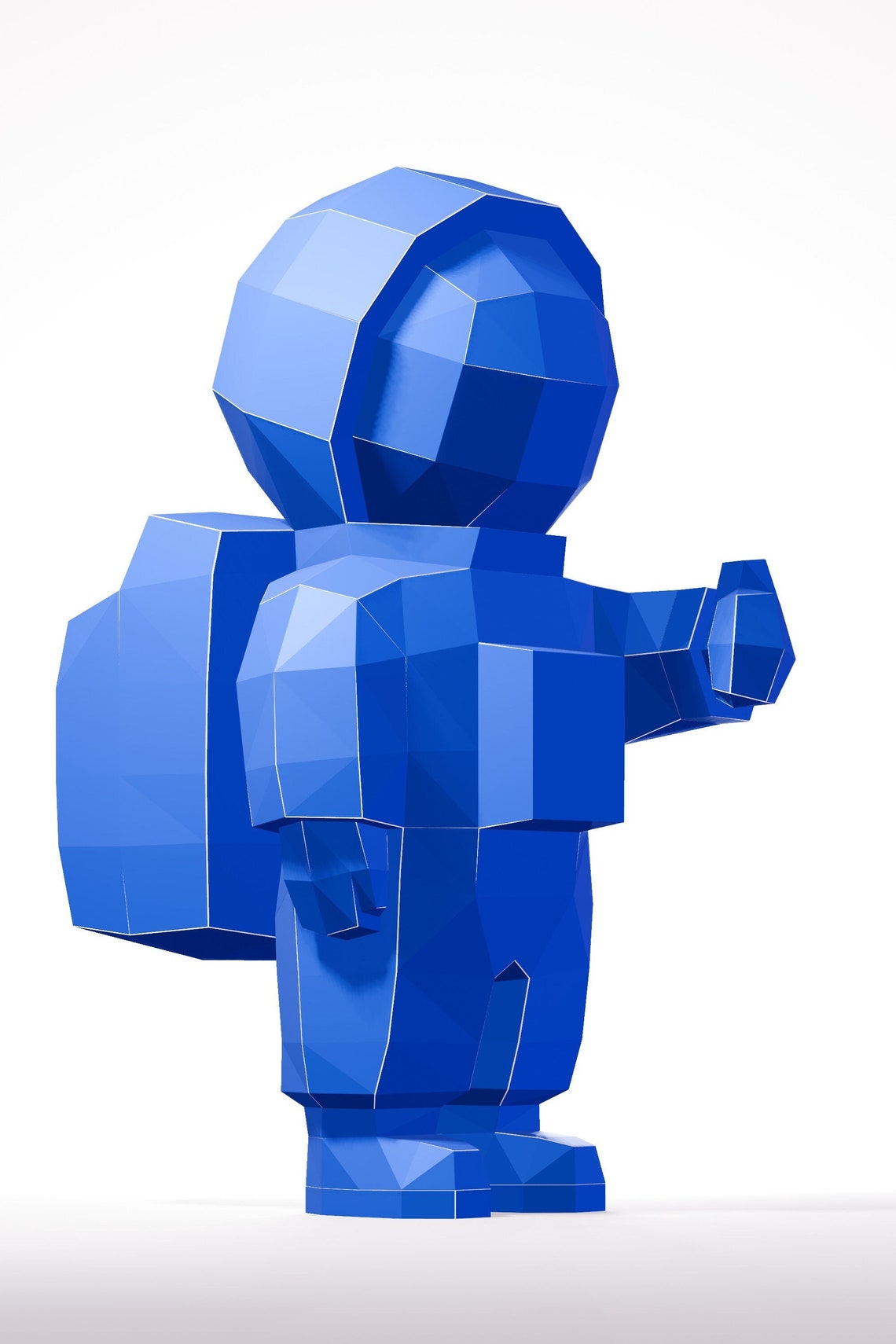 OK Astronaut, Papercraft Astronaut Template, Paper Craft DIY Kit, Low ...