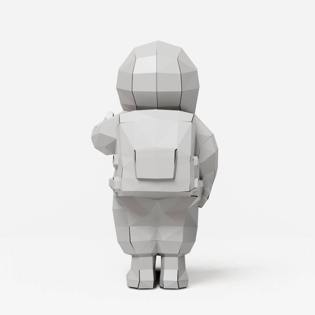OK Astronaut Papercraft Astronaut Template Paper Craft DIY - Etsy